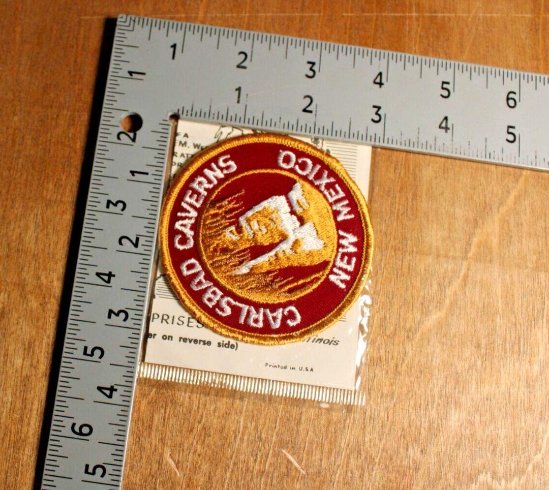 Carlsbad Caverns National Park, New Mexico 1990s Patch, Emblem - Etsy