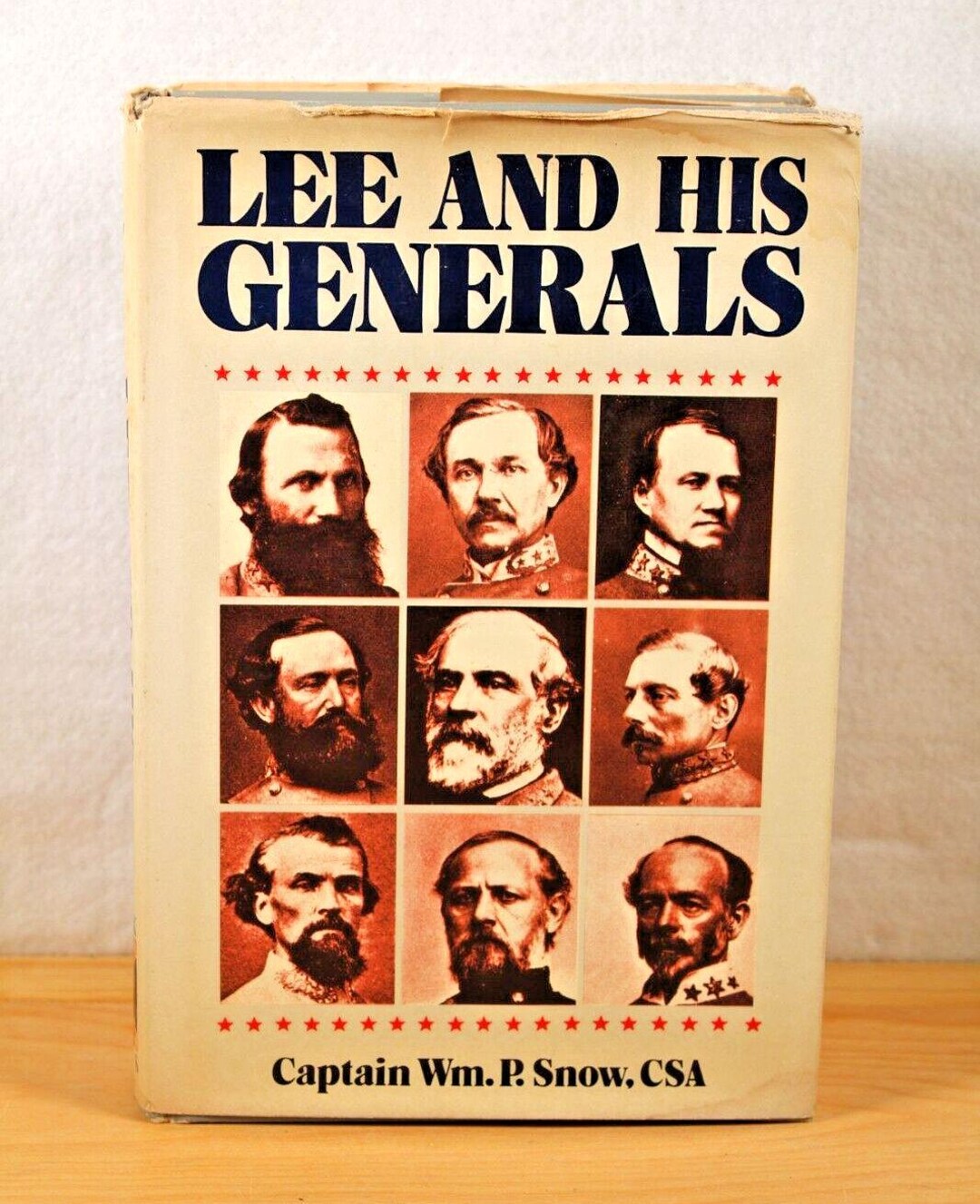 Lee and His Generals, Civil War 1982 Hardcover/dj - Etsy