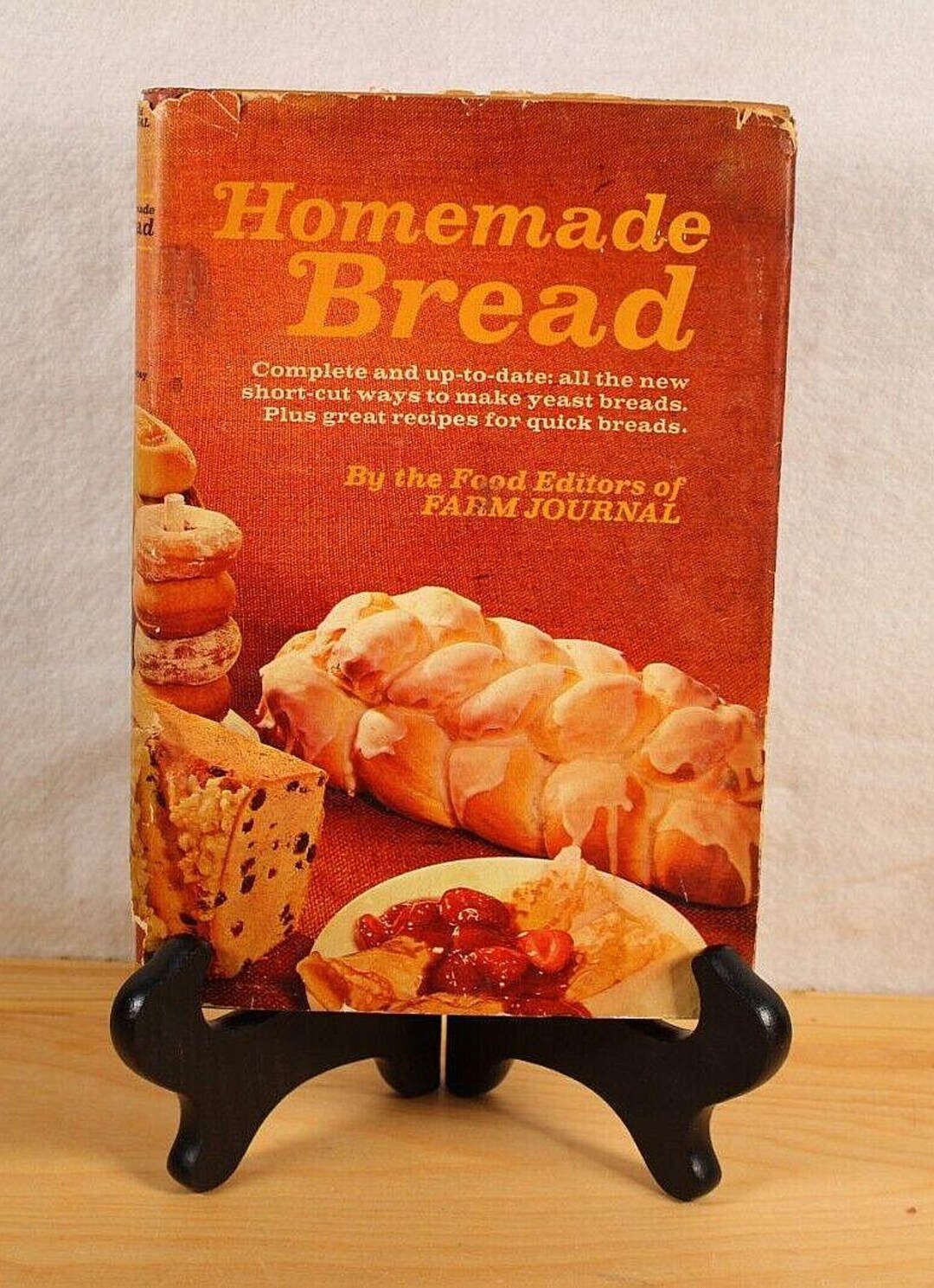 Homemade Bread by the Farm Journal Cookbook HC DJ 1969 Breads/pizza ...