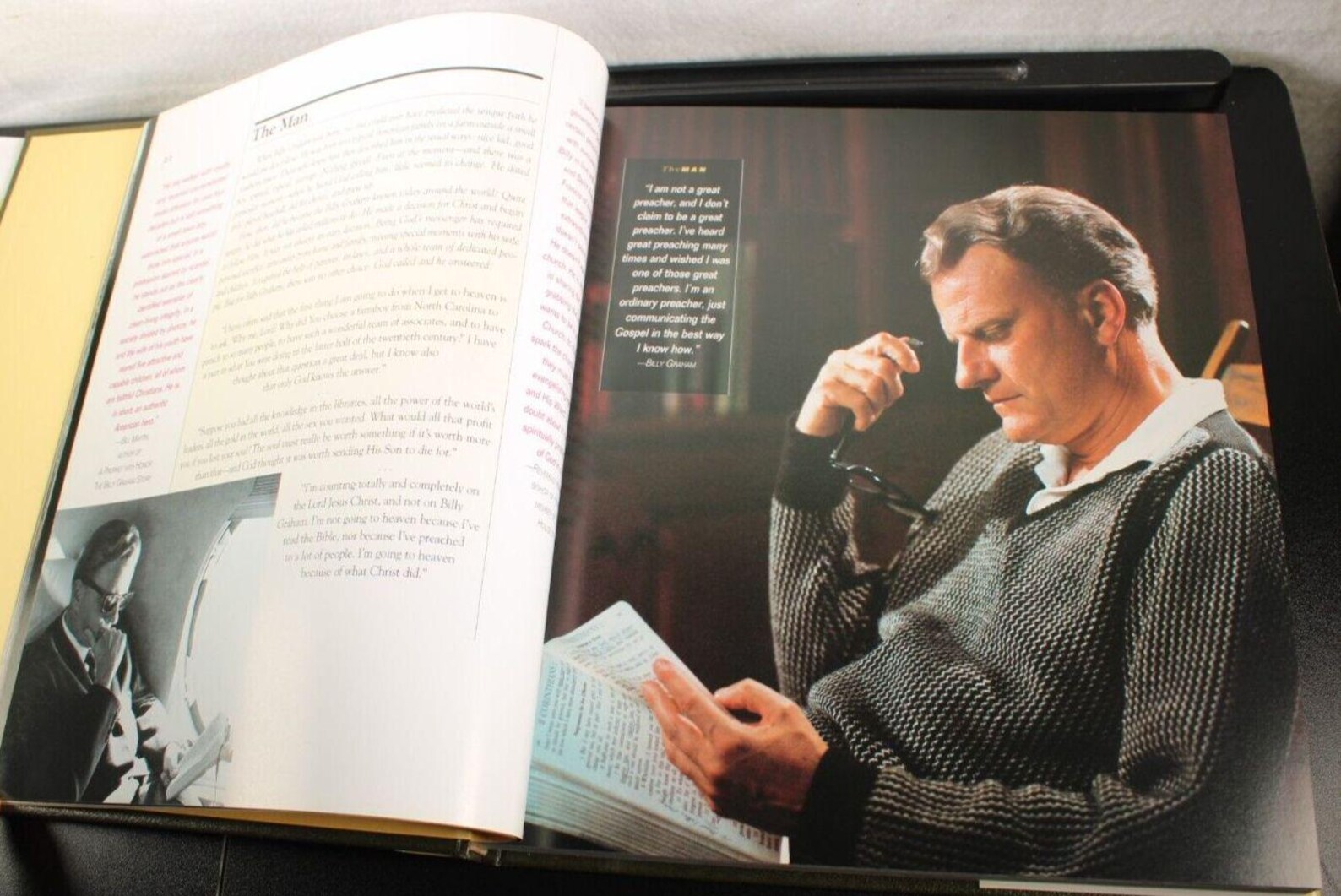 Billy Graham God's Ambassador HC DJ W/letter Signed by Franklin Graham ...