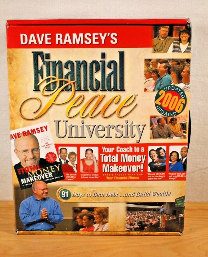 Dave Ramseys Financial Peace University 2006 Version, Open Box - Etsy