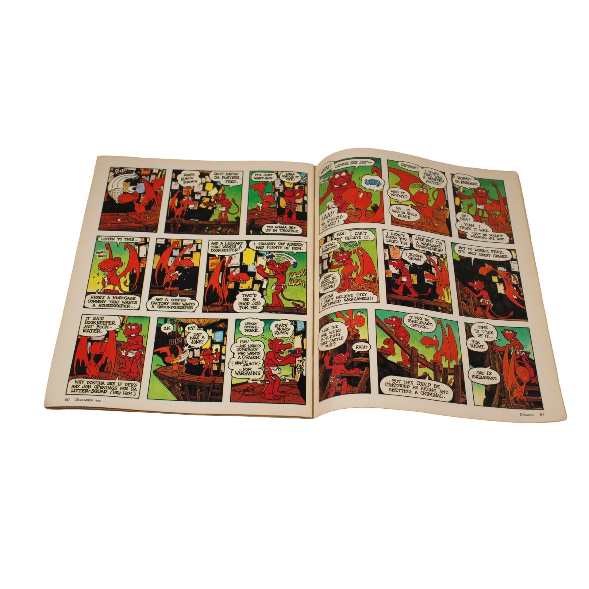 Dragon 105 Vintage 80's Role Playing Magazine December 1985 - Etsy