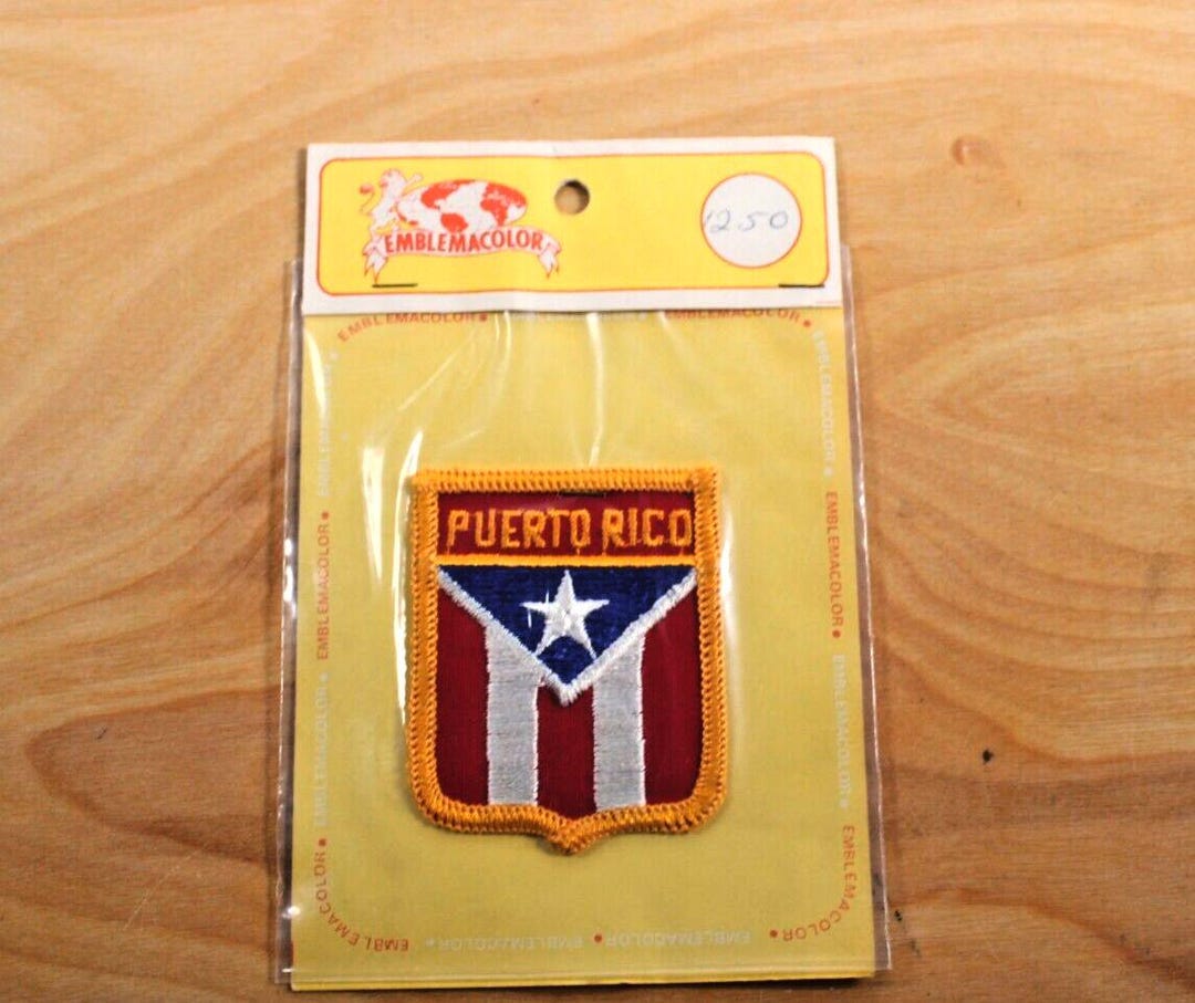 PUERTO RICO Iron-on Sew on Embroidery Patch - Etsy