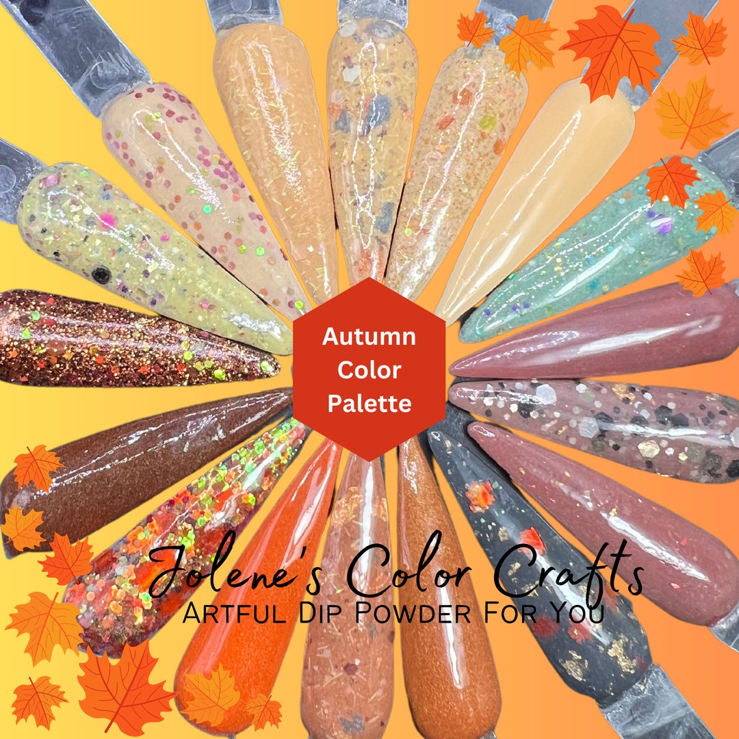 Fall Dip Colors Dip Powder Dip Powder for Nails Acrylic Dip - Etsy