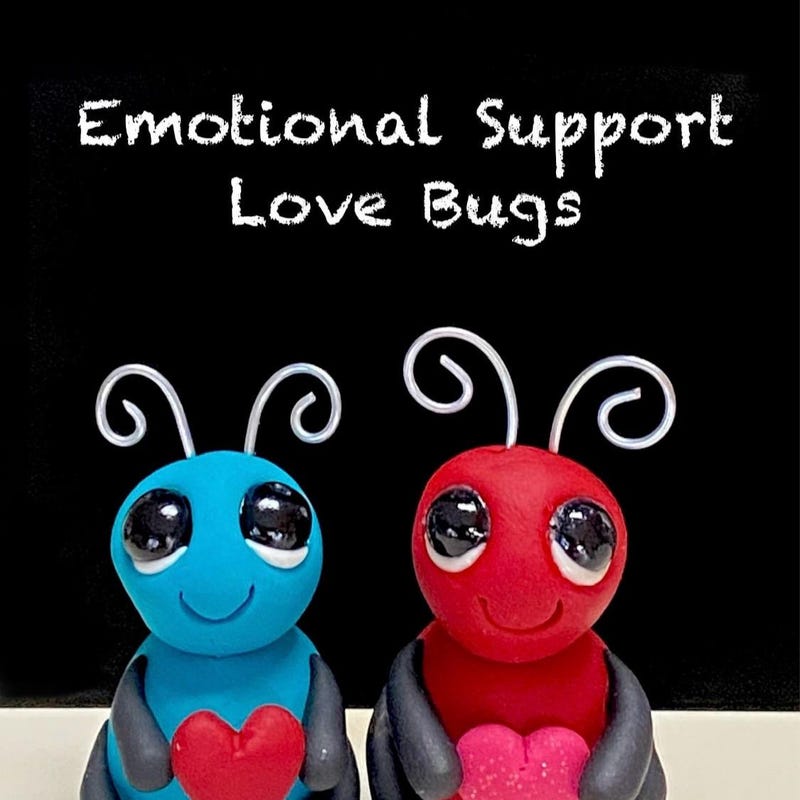Emotional Support Desk Pets - Etsy