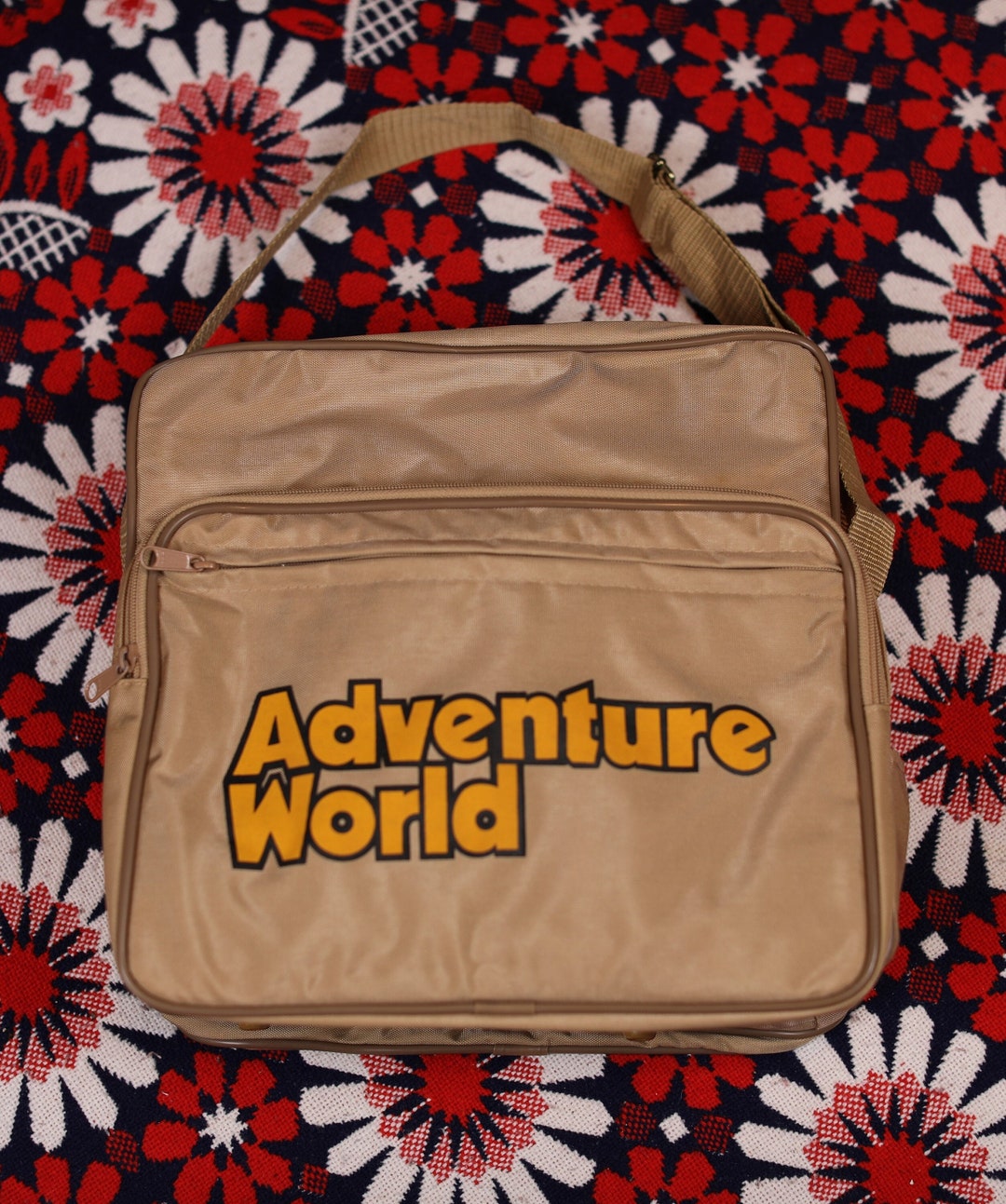 Vintage 1970s Messenger Bag // 70s Travel Bag // 70s Adventure Bag ...