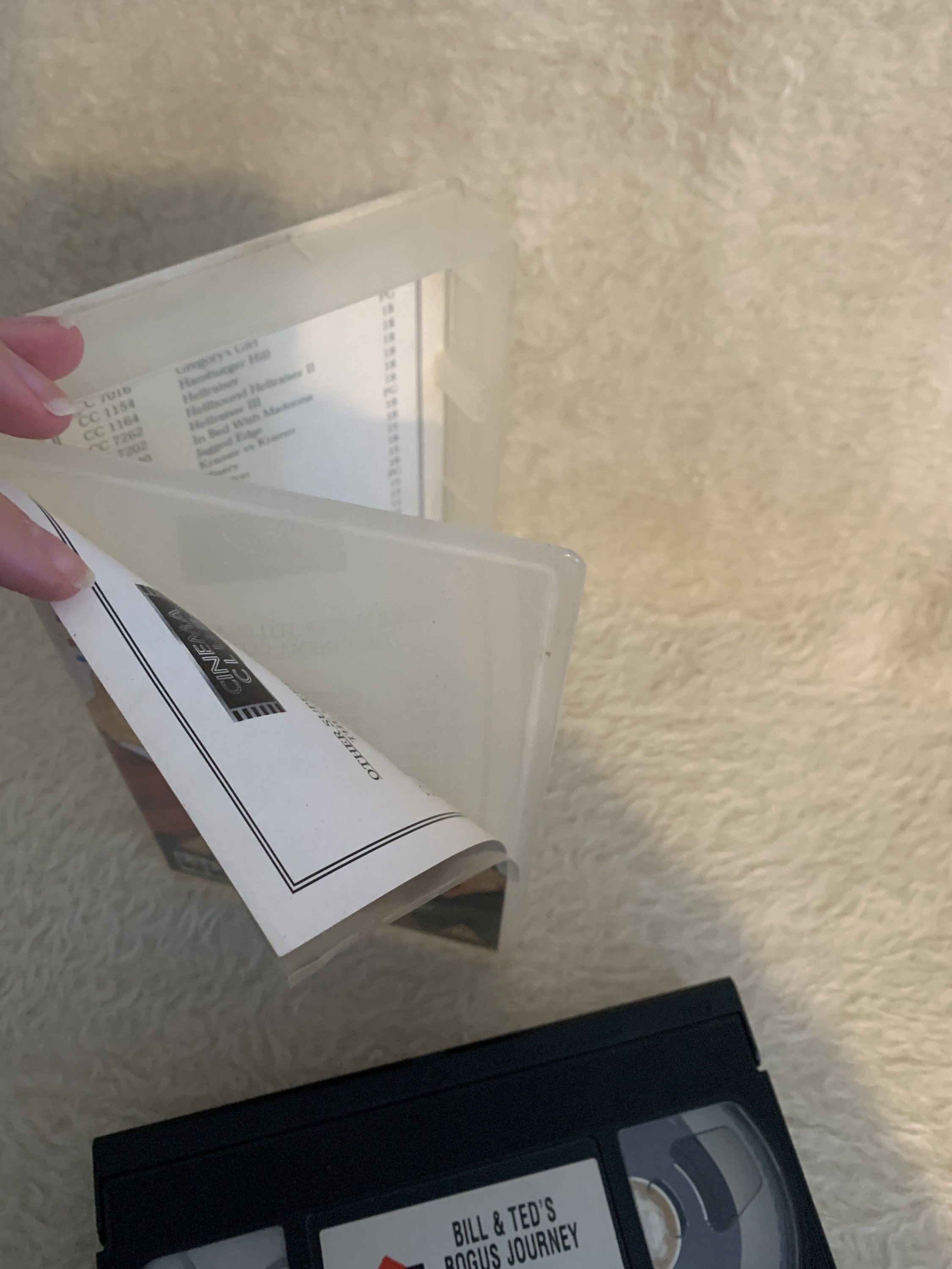 Bill and Ted, VHS Tape, 1990s - Etsy