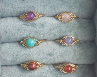 Anelli con pietre multiple - Etsy Italia