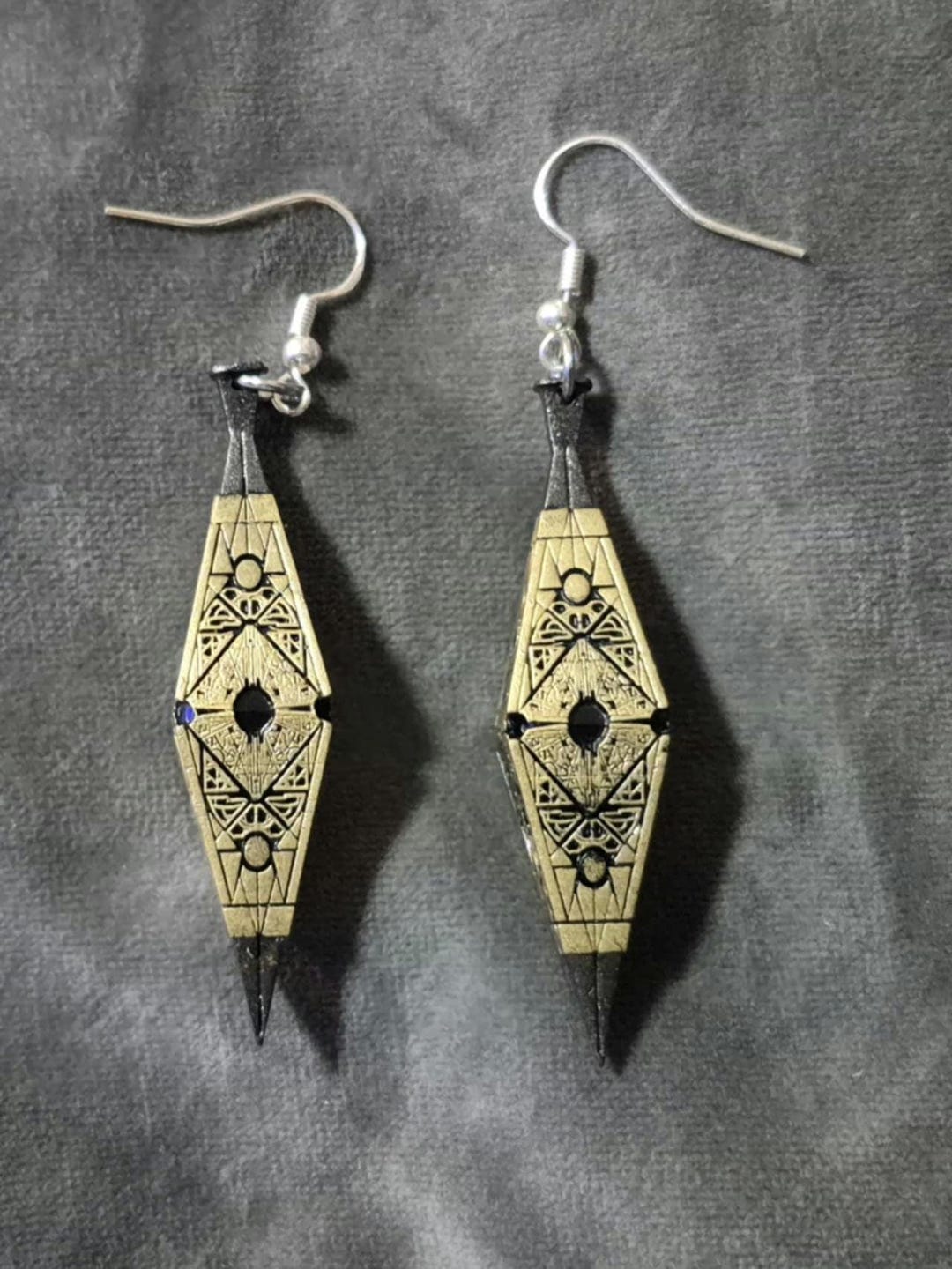 New Style Hellraiser Inspired Leviathan Configuration Earrings - Etsy
