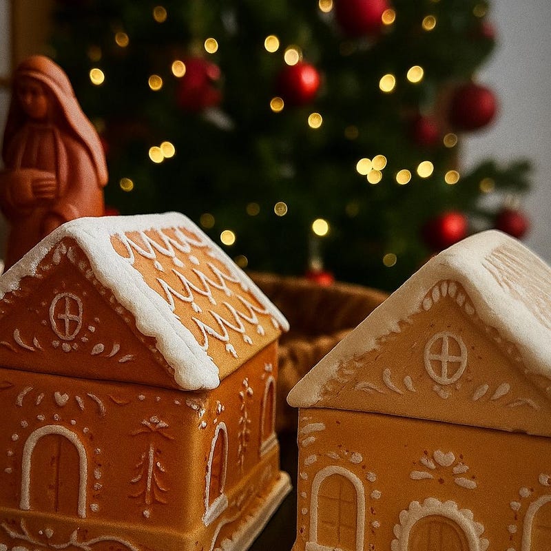 Gingerbread Candles - Etsy