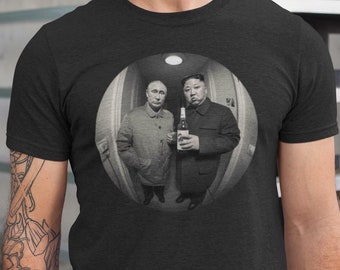 Poutine Xi Jinping Kim Jong-Un BoyBand T-shirt - Etsy France