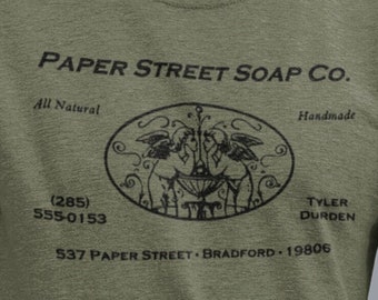 Fight Club Paper Street Soap Company Unisex Shirt - Etsy