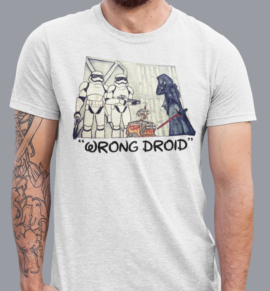 Funny Darth Vader Shirt, Star Wars Droid Wall E T-shirt, Star Wars ...
