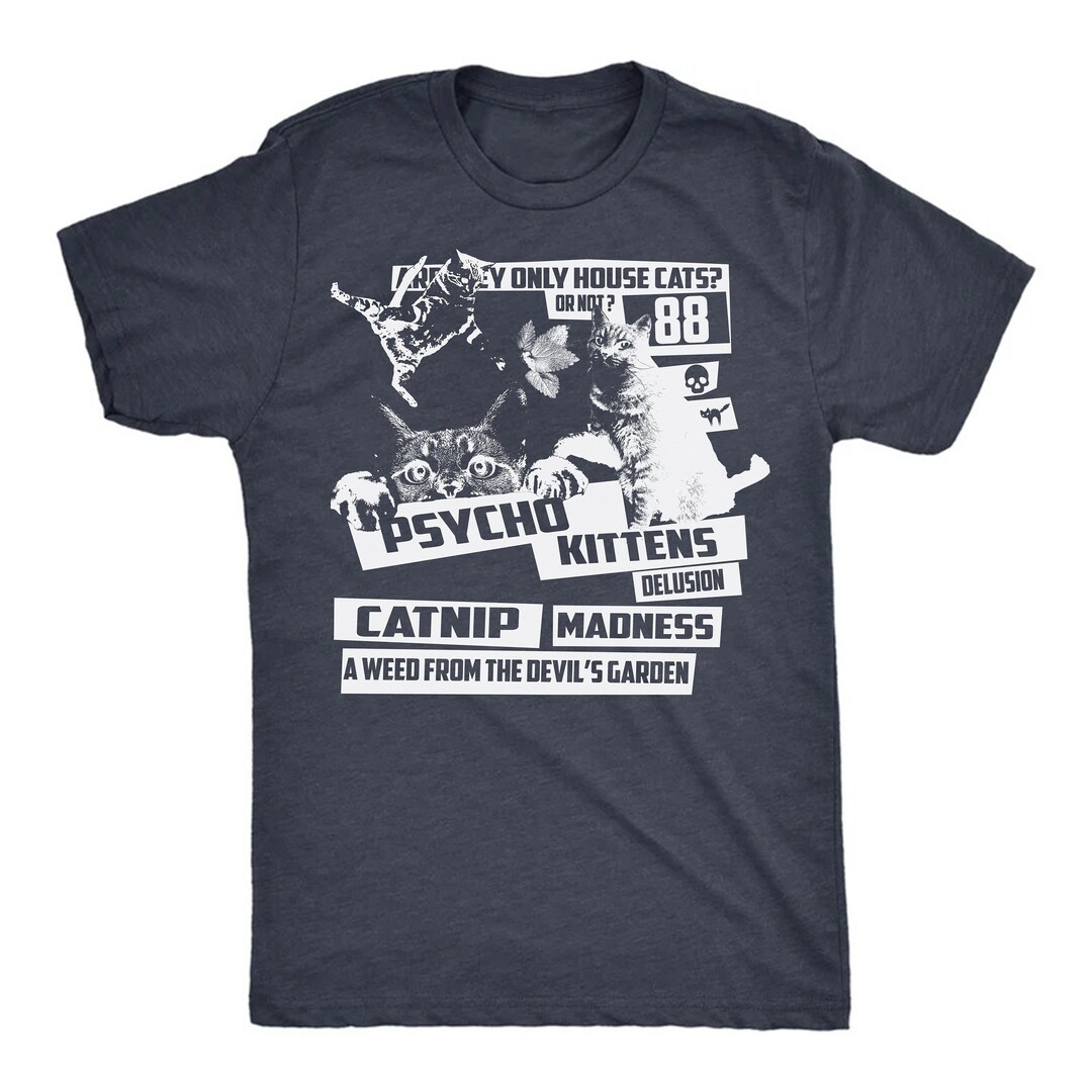 Catnip Madness Cute Cat Shirts, Cool Cat Sweatshirt, Cat Lover Gifts ...