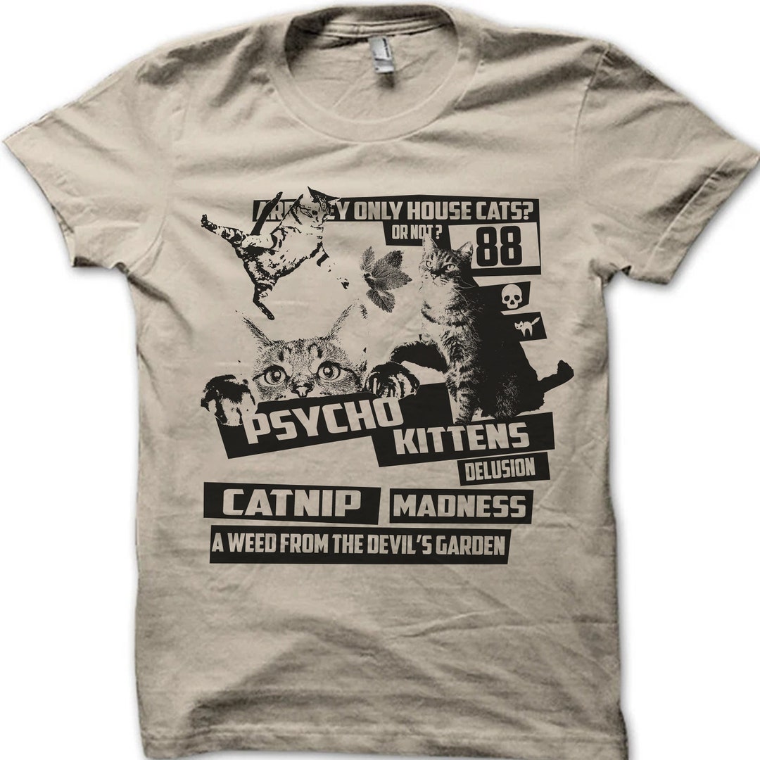 Funny Cat Shirts, Catnip Madness Cute Cat Shirts, Funny Shirts With Cats, Crazy Shirts, Cool ...