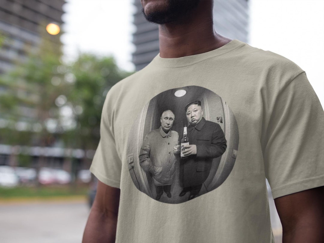 Kim and Putin T-shirt, Kim Jong Un and Vladimir Putin Tshirt, Funny ...