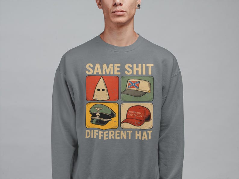 Same Shit Different Hat Shirt, Anti Trump Political Shirt, Funny ...