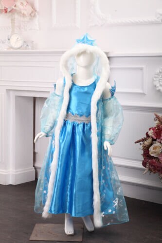 Princess ELSA Let It Go Costume Dress Cosplay Party Dress up - Etsy