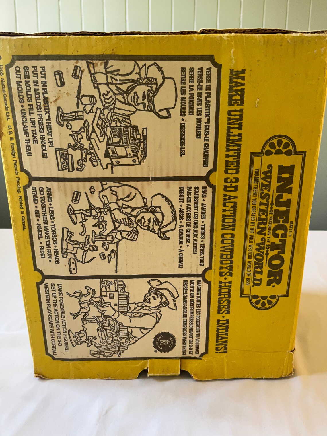 Vintage 1969 Mattels Injector Featuring the Western World - Etsy