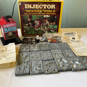 Vintage 1969 Mattels Injector Featuring the Western World - Etsy