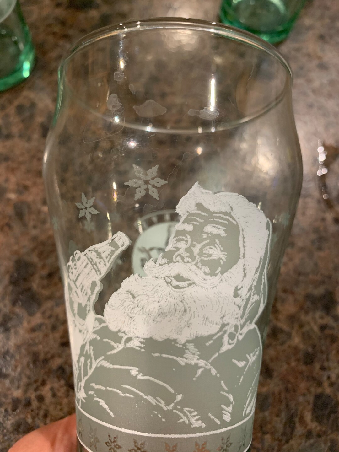 Always Coca-cola Santa Glasses - Etsy