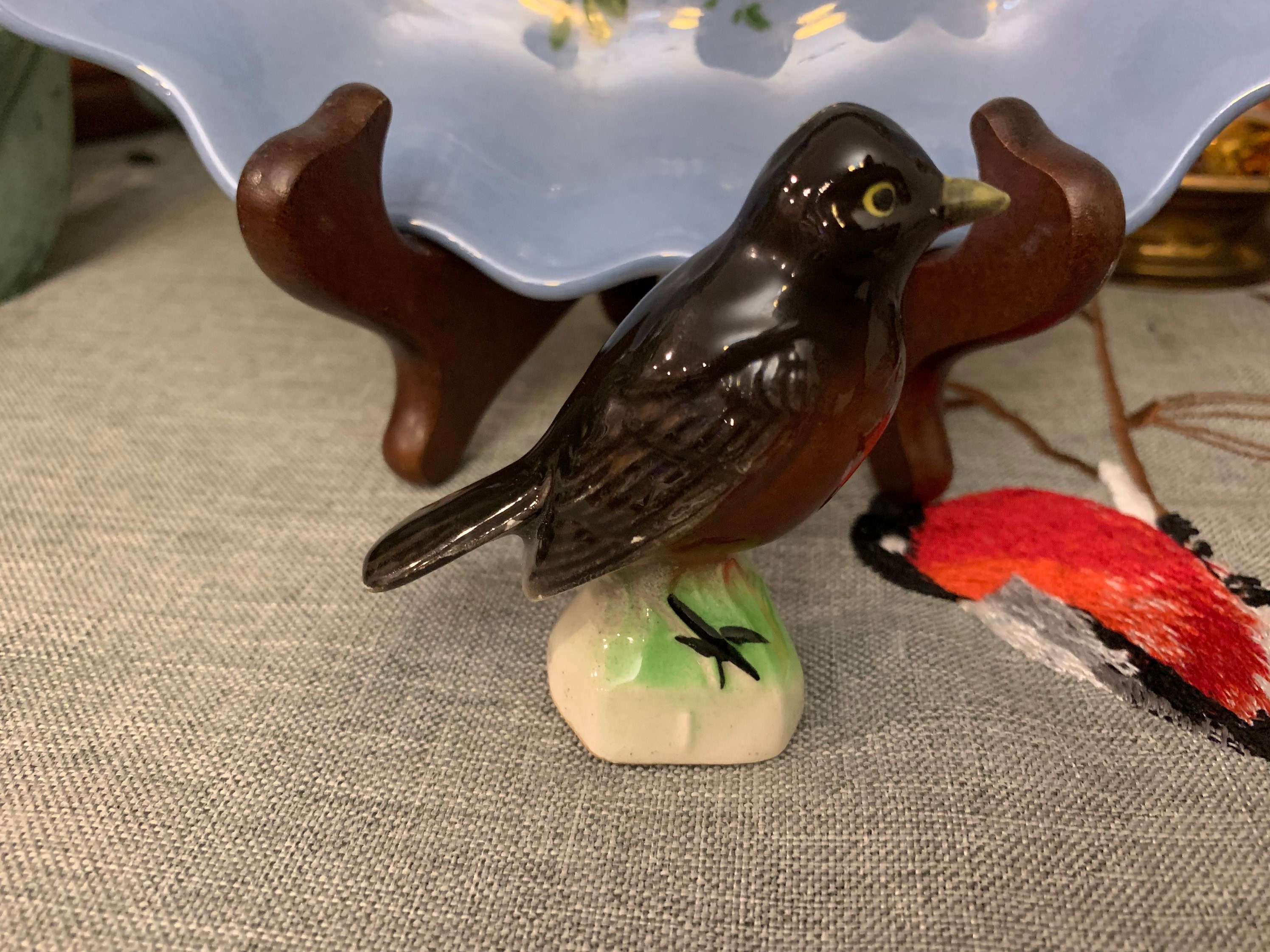 1960s Collectible Figurine Vintage Tender Leaf Tea Birds 1 - Etsy