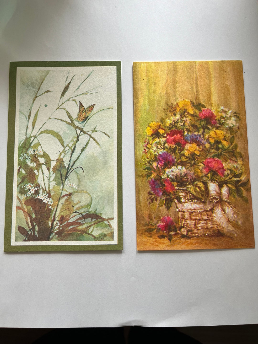 Vintage Note Cards - Etsy