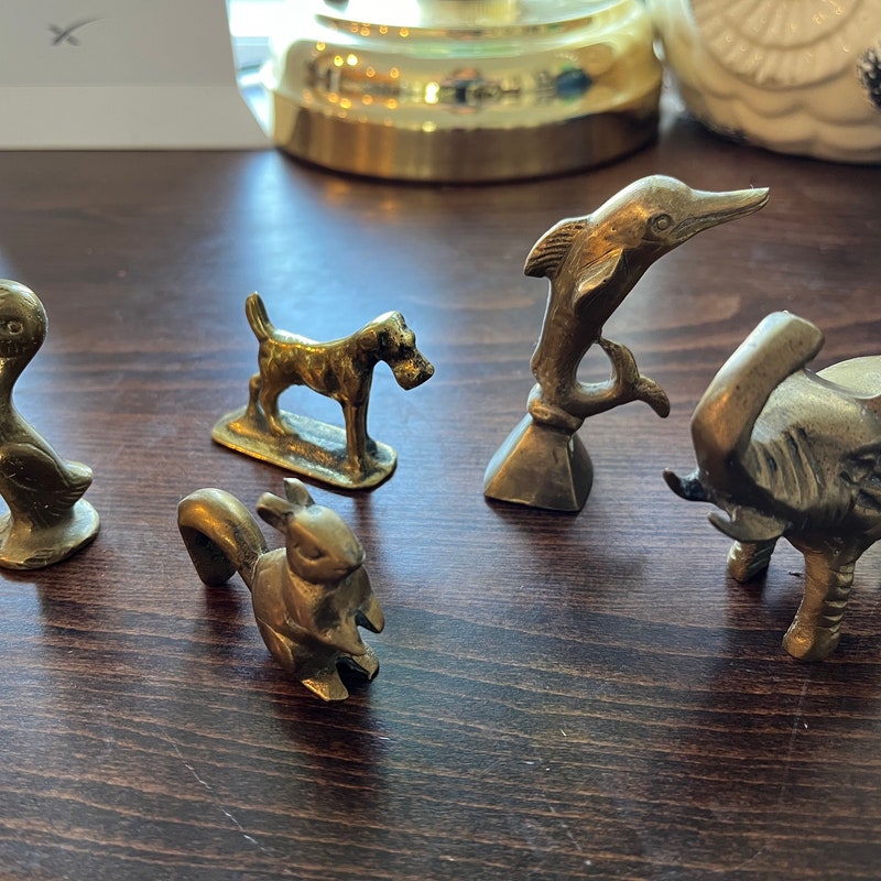 Brass Animal - Etsy