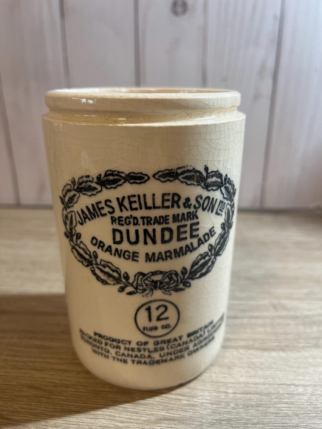 Dundee James Keiller & Son Marmalade Jar No Lid - Etsy