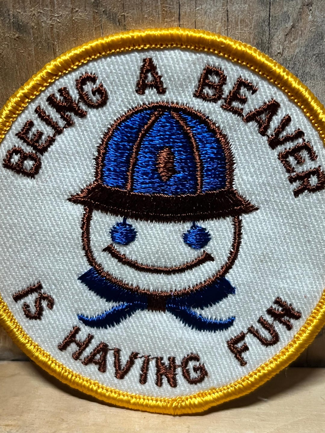 Being A Beaver is Fun Patch - Etsy