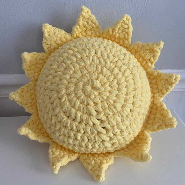 Sun Pillow - Etsy