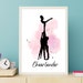 Pink Cheerleader Arabesque Lift Stunt Wallpaper Cheerleading - Etsy