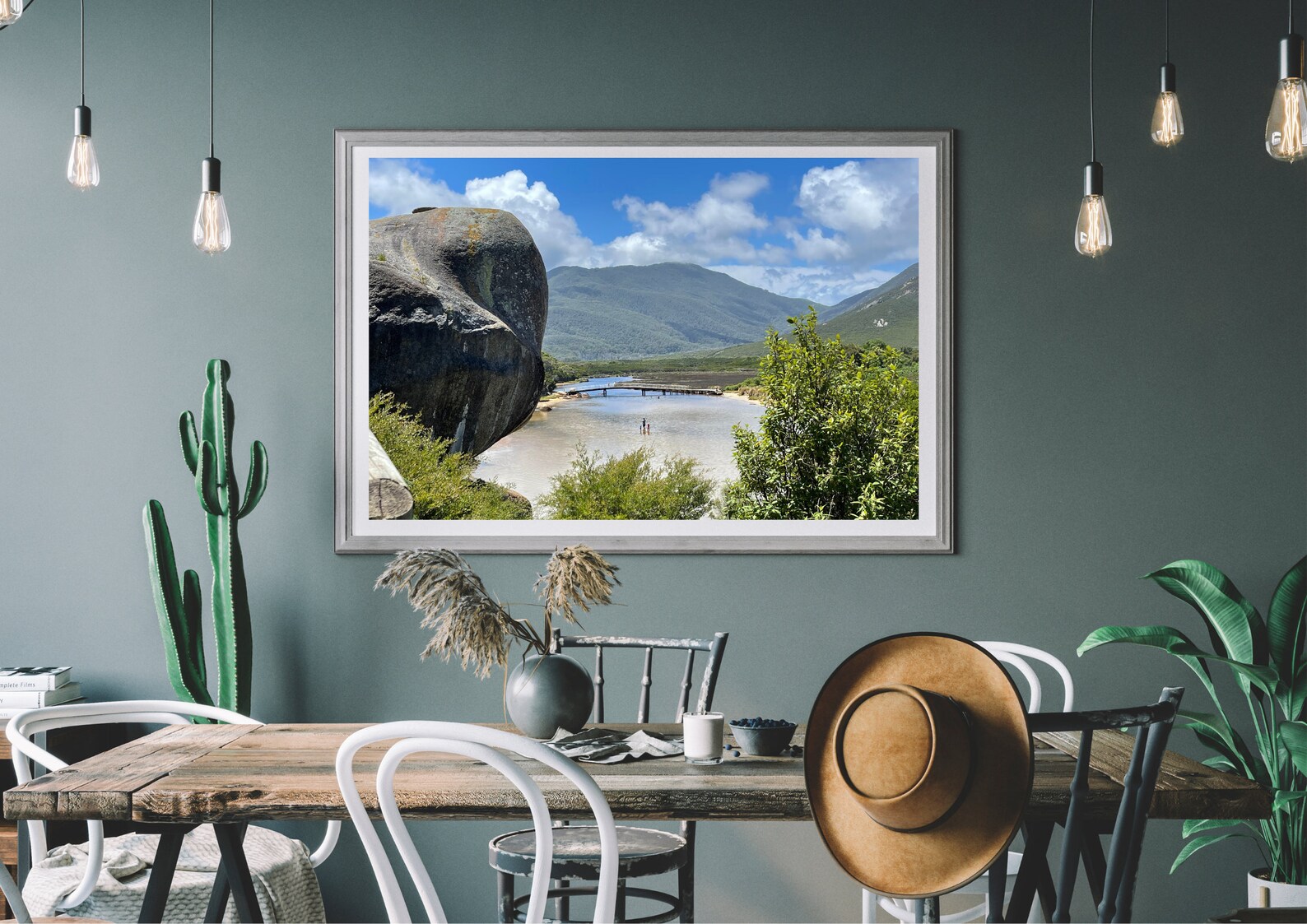 Tidal River Bridge Wilsons Prom Landscape Photo Australian Summer ...
