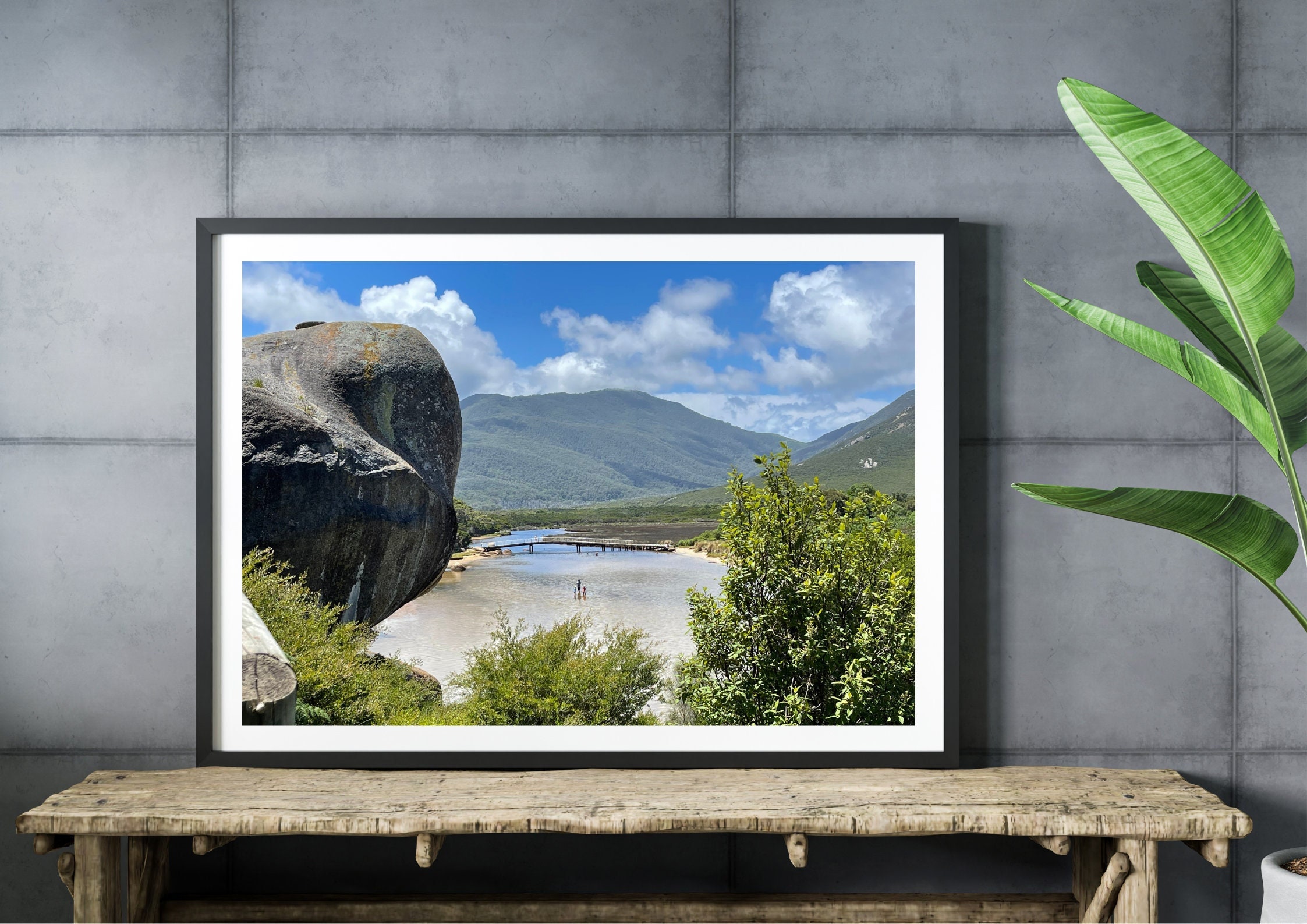 Tidal River Bridge Wilsons Prom Landscape Photo Australian Summer ...