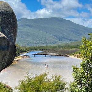 Tidal River Bridge Wilsons Prom Landscape Photo | Australian Summer ...