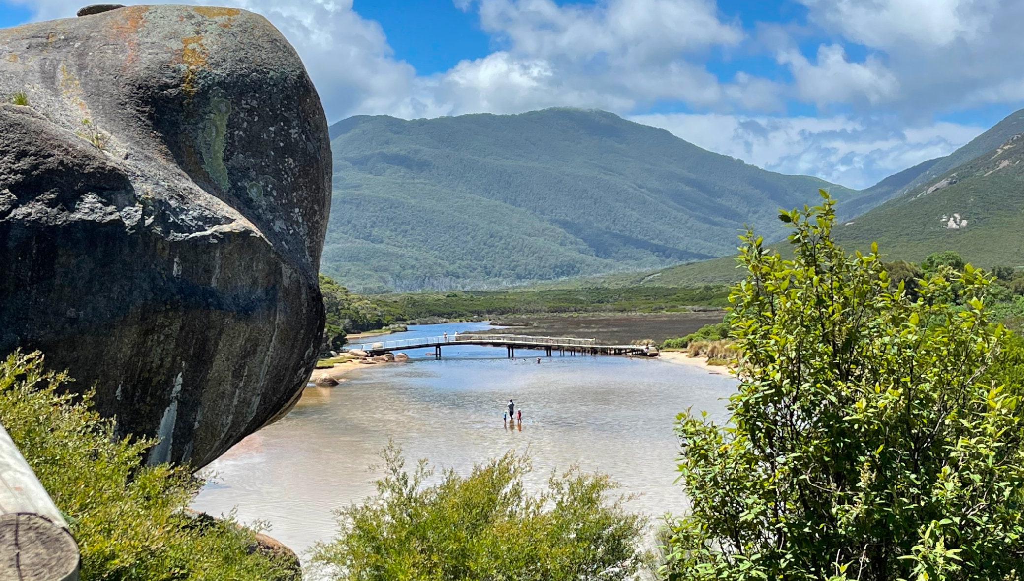 Tidal River Bridge Wilsons Prom Landscape Photo Australian Summer ...