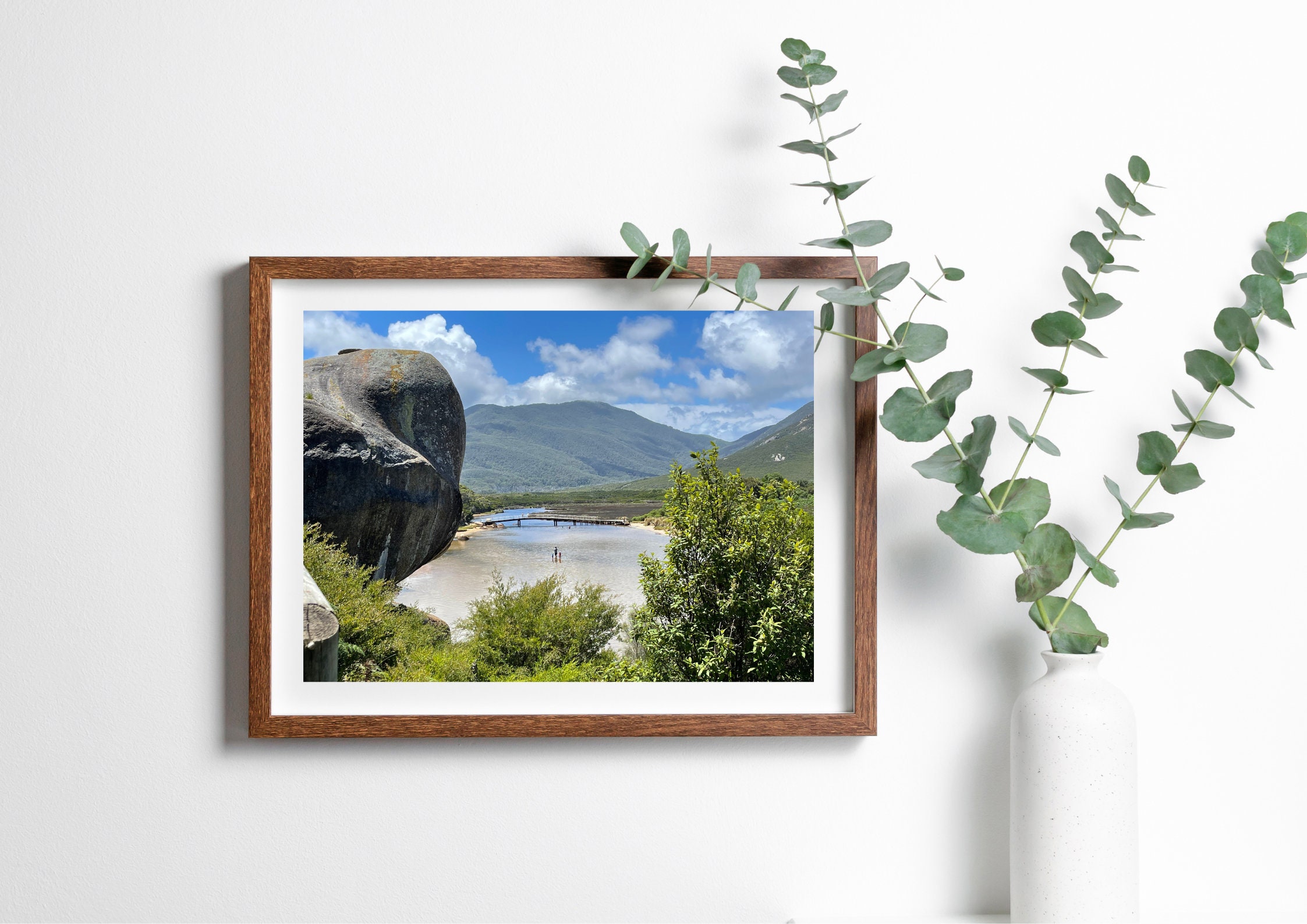 Tidal River Bridge Wilsons Prom Landscape Photo Australian Summer ...
