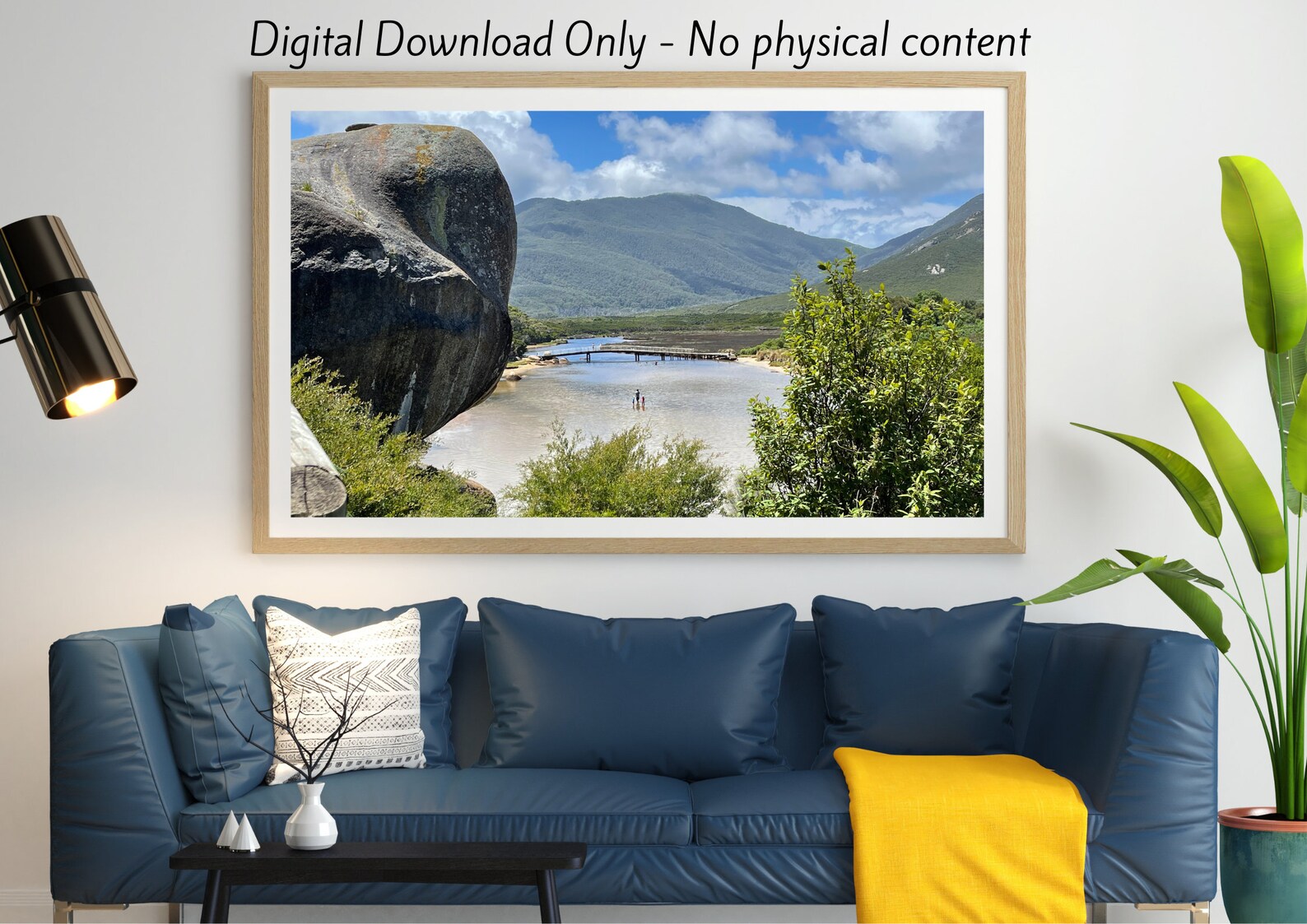 Tidal River Bridge Wilsons Prom Landscape Photo Australian Summer ...