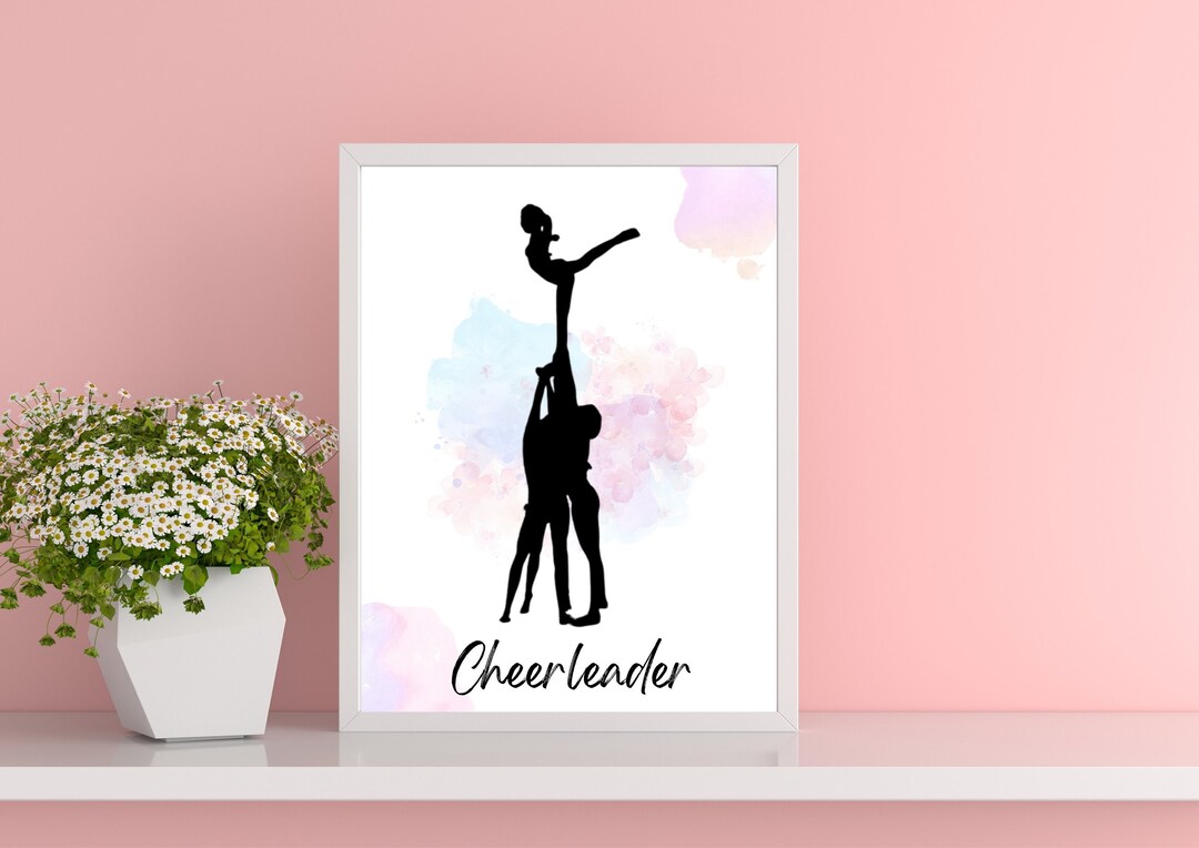 Rainbow Cheerleader Arabesque Lift | Cheer Stunt Wallpaper | Birthday ...