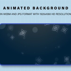 Animated Background | Aesthetic Star Fall Down Background | Twitch ...