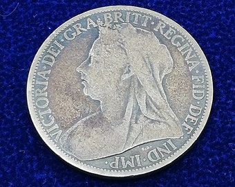 1900 Victoria Coin - Etsy