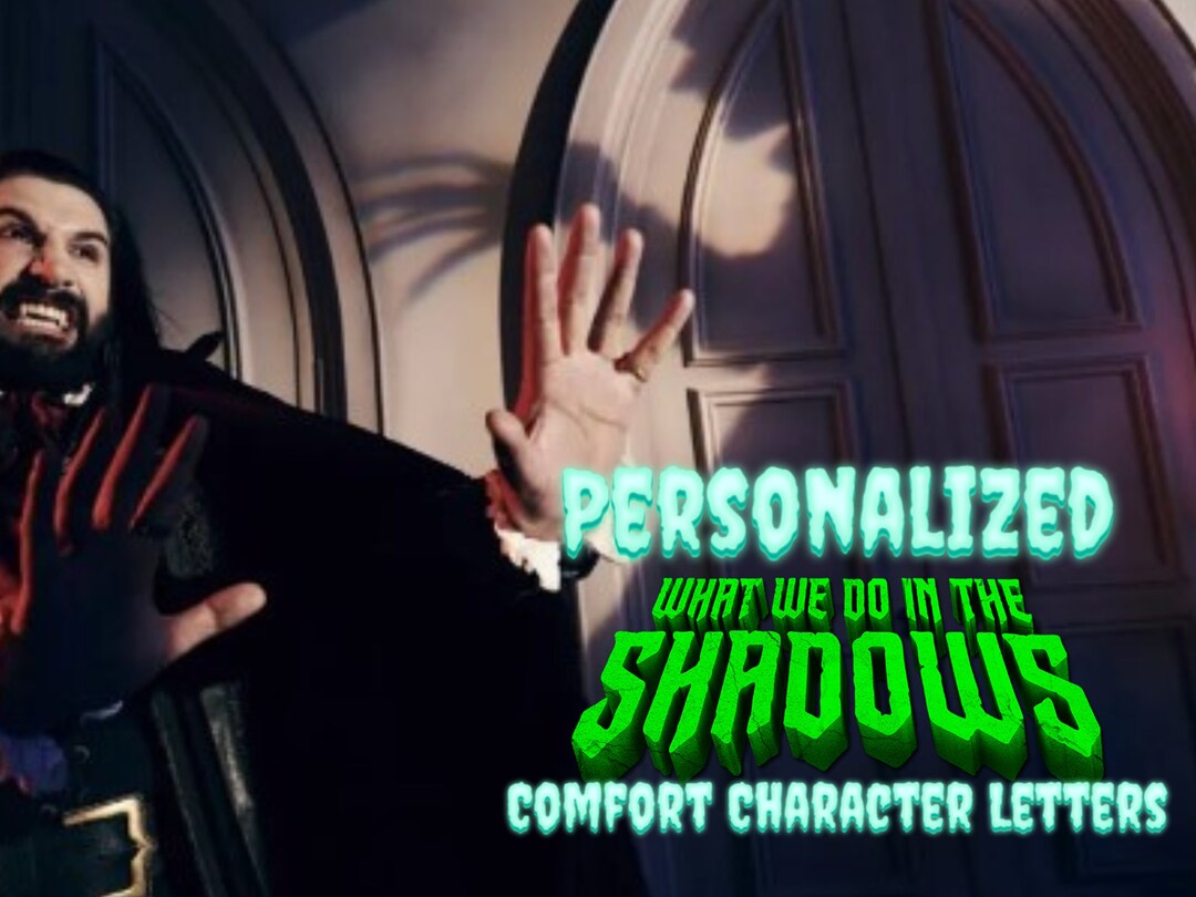 Personalized Digital What We Do in the Shadows Comfort Character ...
