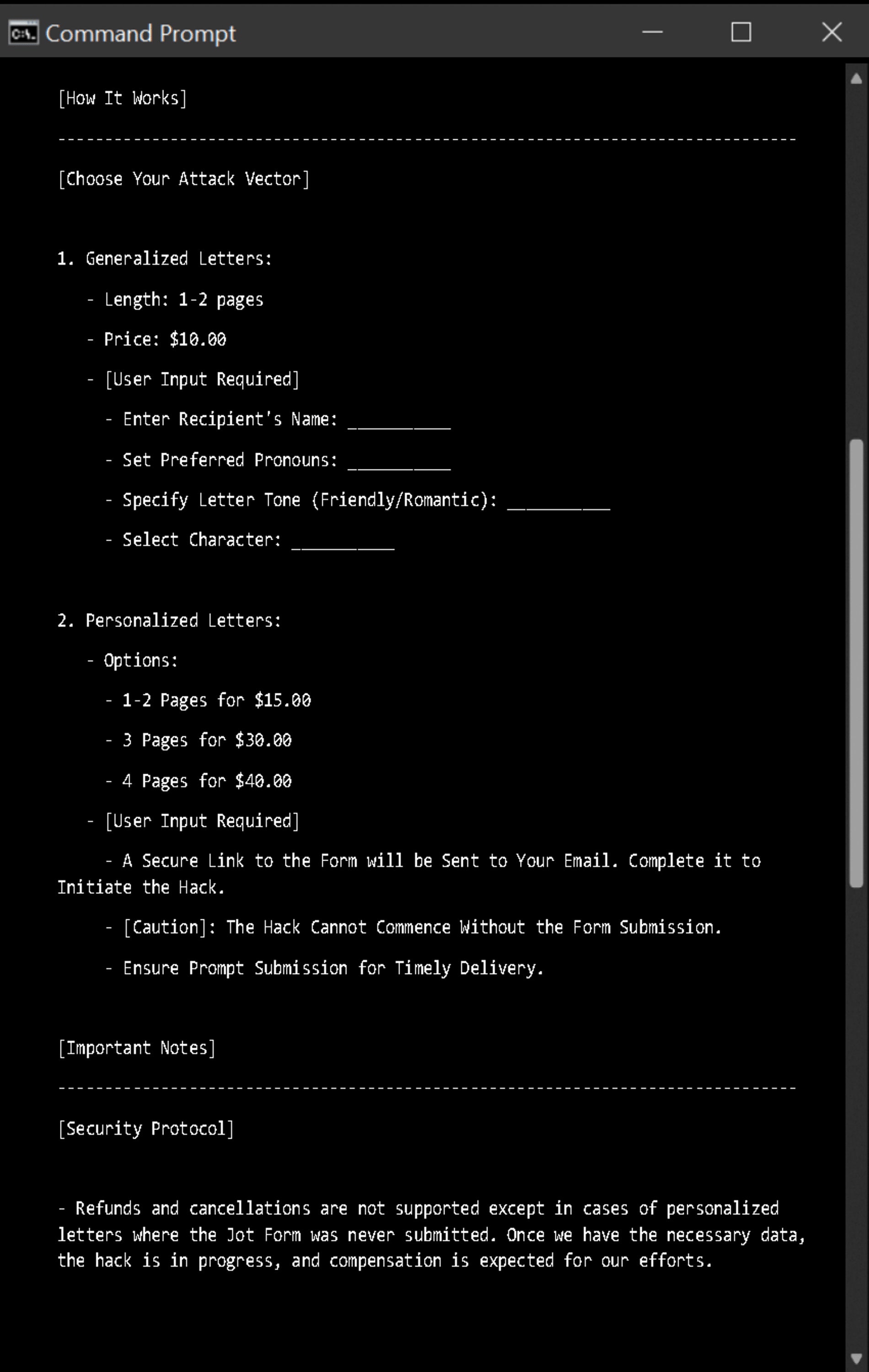 Personalized Mr. Robot Character Letters - Etsy