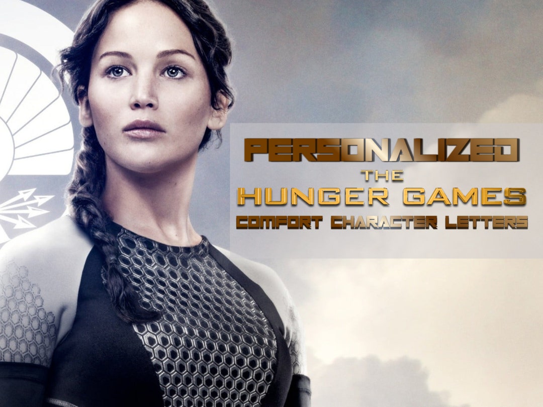 Personalized Digital the Hunger Games Comfort Character Letters - Etsy