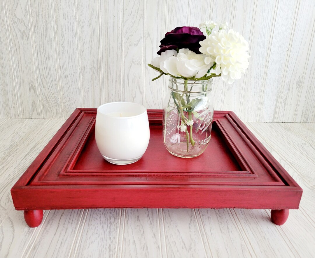 Rustic Red Riser - Etsy