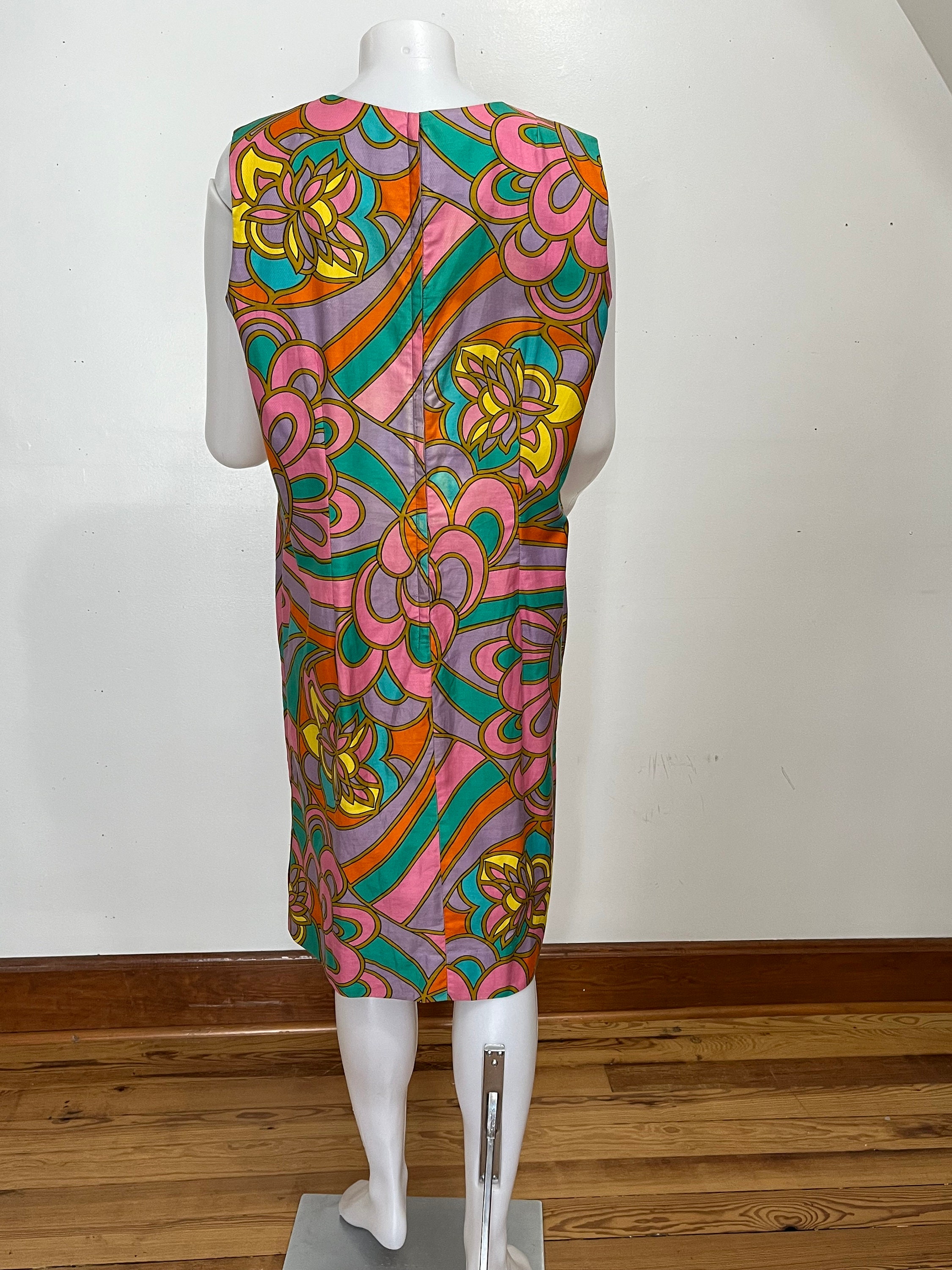 Xl-volupt 1960's Norma Maier's Waikiki Mod Shift - Etsy