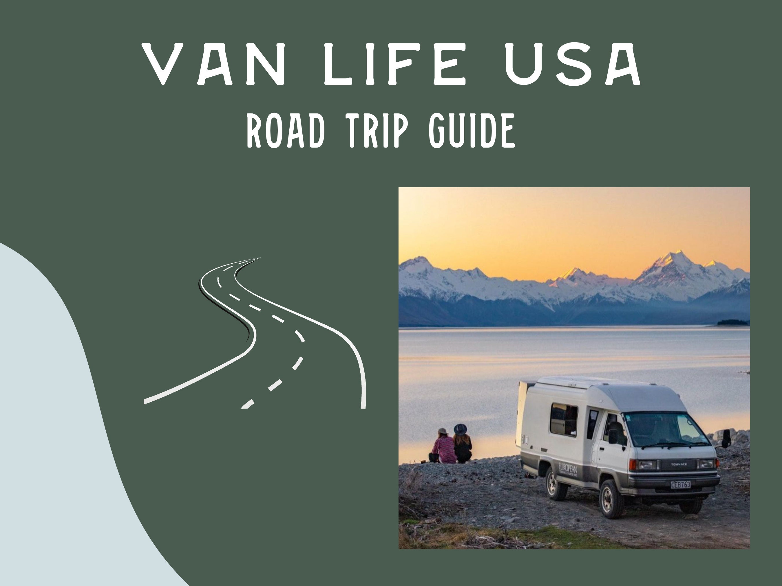 Van Life Guide, Road Trip USA Route, Van Life Guide - Etsy