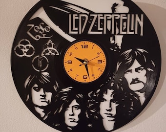 Led Zeppelin Vinyl Record Clock - Etsy