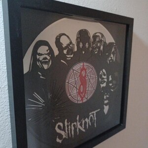 SLIPKNOT SHADOW BOX Vinyl Record Art - Etsy