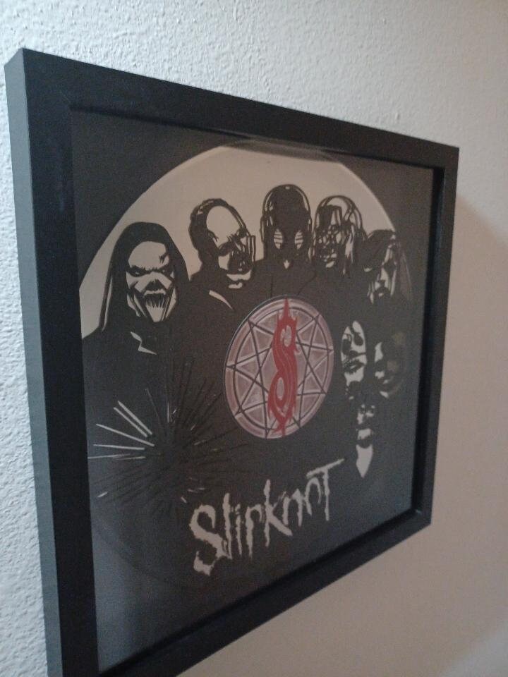 SLIPKNOT SHADOW BOX Vinyl Record Art - Etsy